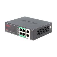 China Unmanaged 6 Port Gigabit PoE Switch With 30W Per Port And IEEE802.3af/At for sale