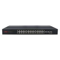 China 28 Port Gigabit Managed  L2+ Industrial Ethernet Switch Shock Resistant Network Isolation for sale