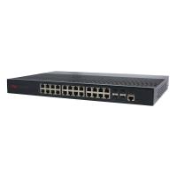China 28 Port Gigabit Managed  L2+ Industrial Ethernet Switch Shock Resistant Network Isolation for sale