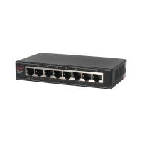 China Metal Housing 8 Port Gigabit Ethernet Switch 16Gbps Switching Capacity Fanless Design for sale