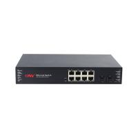 China 10 Port Gigabit Easy Managed Ethernet Switch With 8x RJ45 And 2x SFP Ports for sale