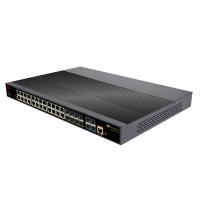 China 36-port 10G uplink managed industrial Ethernet switch with 176Gbps switching capacity for sale
