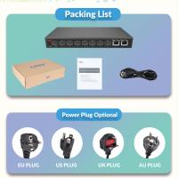 China 10 Port Gigabit Ethernet Switch Wide Temperature with Plug And Play Functionality for sale