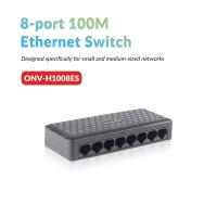 China 8 Port 10/100M Unmanaged Ethernet Switch 1.6Gbps Zero Configuration For Network Performance for sale