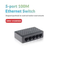 China 5 Port 10/100M Unmanaged Ethernet Switch Low Power Consumption For Network Connectivity for sale