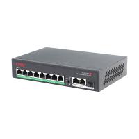 China 11-Port Gigabit Uplink PoE Switch With 30W PoE+ Power And Watchdog Function for sale