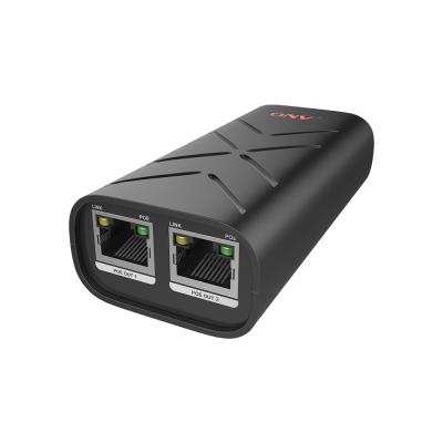 China 3 Port 10/100M PoE Extender IEEE802.3af 802.3at Standard For Fast Ethernet Extension for sale
