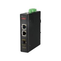 China 3 Port Gigabit Industrial Ethernet Switch Unmanaged Wire Speed Access DIN Rail Mounting for sale