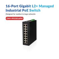 China 16 Port Gigabit Managed Industrial PoE Switch With 52Gbps Switching Capacity for sale