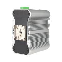 China 24-Port Gigabit Industrial PoE Switch L2+ Network Management Fanless Cooling for sale