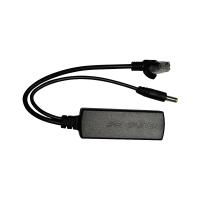 China 10/100M Fast Ethernet PD PoE Splitter Cable with IEEE802.3af/at Standard 24W Power for sale