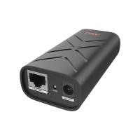 China Gigabit PoE splitter with Gigabit speed adaptive IEEE802.3 af/at compliant and 5V/12V output voltage selector for sale