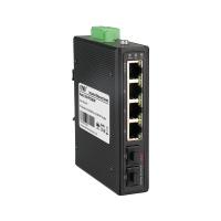 China 6-port Gigabit Industrial Ethernet Switch with SFP Fiber Ports for Harsh Environments for sale
