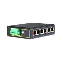 China 6 Port 10/100M Industrial Ethernet Switch Unmanaged Plug And Play Operation for sale