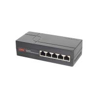 China 5-port 10/100M smart PoE switch with 30W PoE+ watchdog function and delayed startup for stable network communication for sale