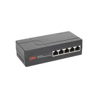 China 5-port 10/100M smart PoE switch with 30W PoE+ watchdog function and delayed startup for stable network communication for sale