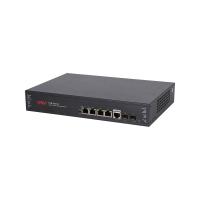 China 6 Port Gigabit Managed PoE Switch With SFP Fiber Ports And 30W PoE Power for sale