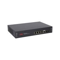 China 6 Port Gigabit Managed PoE Switch With SFP Fiber Ports And 30W PoE Power for sale