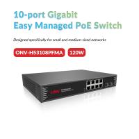 China 10-port Gigabit Managed PoE Switch with 30W PoE per Port and 20Gbps Switching Capacity for sale