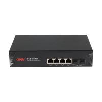 China 6-port Gigabit Easy Managed PoE Switch with SFP Fiber Ports and 30W Power per Port for sale