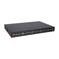 China 48 Port PoE L3 Managed Switch with 10G Uplink for High-Density Power Supply for sale