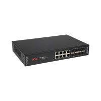 China 16-port Gigabit Easy Managed PoE Switch with SFP Fiber Ports and 30W per Port for sale