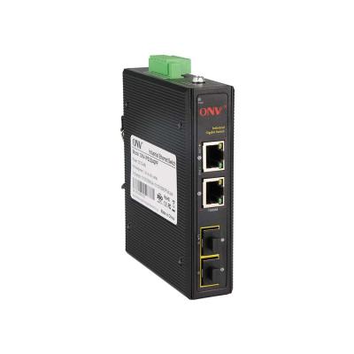 China 4-port Gigabit Industrial PoE Switch with 30W per Port Power for Reliable Network Connectivity for sale