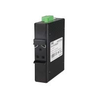 China 3-port Gigabit Industrial PoE Switch with 30W per Port and Smart Power Supply for sale