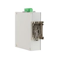 China 2-port 10/100M Industrial PoE Switch with SC Fiber Port and IEEE 802.3af/at Support DIN Rail Mountable for sale