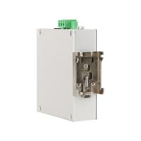 China 3-Port Industrial PoE Switch with 10/100M RJ45 and SC Fiber Port IEEE 802.3af/at PoE Standard DIN Rail Mountable for sale