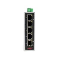 China 5-port Gigabit Industrial PoE Switch with IEEE 802.3af/at and 30W per Port for sale