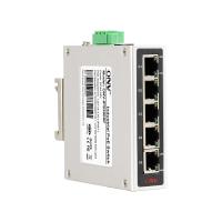 China 5-port Gigabit Industrial PoE Switch with IEEE 802.3af/at and 30W per Port for sale
