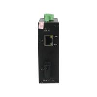 China Industrial PoE Switch with 10/100M RJ45 and SC Fiber Port Compliant with IEEE 802.3af/at PoE Standard DIN Rail Mountable for sale