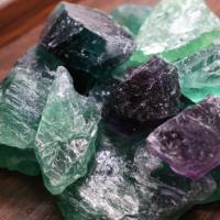 China High End Grade Fluorspar Lumps CaF2 98% Natural Halide Mineral for sale