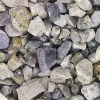 China Building Material Grade Fluorspar Granular CaF2 90% Hard Irregular for sale