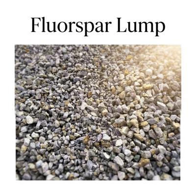 China Metallurgical Grade Fluorspar Lump CaF₂≥90% Fluorspar Lump Stock for sale