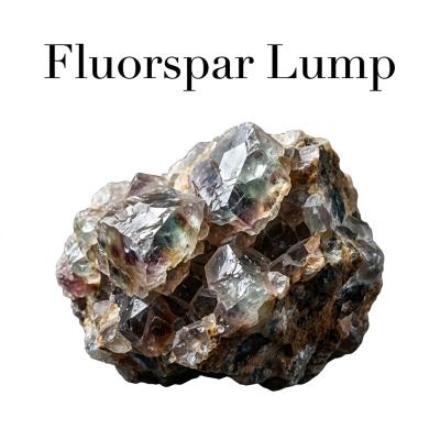 China CaF₂ 70-95% Fluorspar Lump with Low Impurities for Steel Industry for sale