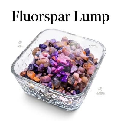 China Metallurgical Grade Fluorspar CaF₂ ≥ 90% with Low Impurities for Steelmaking and Welding Rods for sale