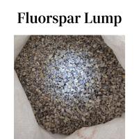 China Metallurgical Grade Fluorapar CaF2 90% 10-70mm In Stock for sale