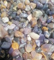 China Industrial Grade Fluorspar Granular CaF2 90-95% 0.1-3cm Fluorite Sand for Metallurgy and Glass for sale