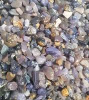 China Industrial Grade Fluorspar Granular CaF2 90-95% 0.1-3cm Fluorite Sand for Metallurgy and Glass for sale