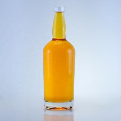 China Clear 750ml Valiant Glass Bottle for Beer Made of Clear Glass for sale