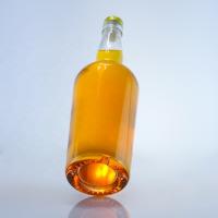 China Clear 750ml Valiant Glass Bottle for Beer Made of Clear Glass for sale