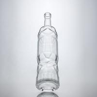 China Clear Super Flint Glass Bottles 750ml for Gin Rum Whisky and Wine – Custom Design for sale