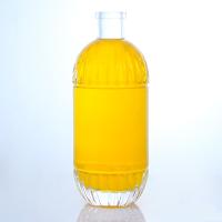 China 375ml 500ml 700ml 750ml Glass Bottles of Tequila Whiskey Vodka Spirit with Corks for sale