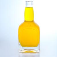 China 375ml 500ml 700ml 750ml Glass Bottles of Tequila Whiskey Vodka Spirit with Corks for sale