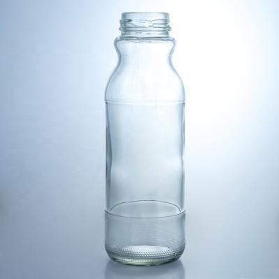 China Salad Glass Bottle with Metal Lid and Transparent Design 100ML200ml 250ml 500ml 1 Lift for sale