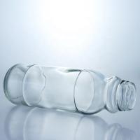 China Salad Glass Bottle with Metal Lid and Transparent Design 100ML200ml 250ml 500ml 1 Lift for sale
