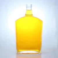 China Customized 375ml 500ml 700ml750ml Super Flint Glass Bottle for Gin Vodka Tequila Rum for sale