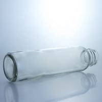 China Metal Screw Cap 150ml 250ml 350ml 500ml Clear Glass Bottle for Cold Pressed Juice for sale